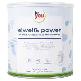 FOR YOU eiweiß power pur Pulver 750 g