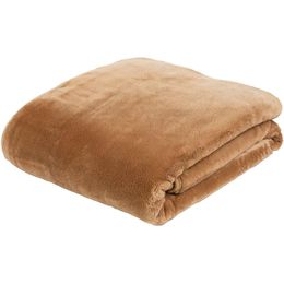 Gözze Wohndecke Premium Cashmere-Feeling Wohn- und Kuscheldecke