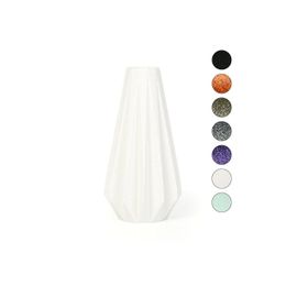 Kreative Feder Dekovase Designer Vase – Dekorative Blumenvase aus Bio-Kunststoff