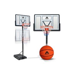 Apollo Basketballständer Basketballkorb Outdoor Korb Set mit Ständer und Rollen