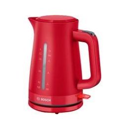 Bosch Wasserkocher MyMoment TWK3M124 rot, 2.400 Watt, 1,7 Liter