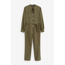 next Jumpsuit Overall mit Gürtel im Utility-Stil (1-tlg)