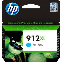 HP HP 912XL Tintenpatrone (original Druckerpatrone 912 cyan), blau