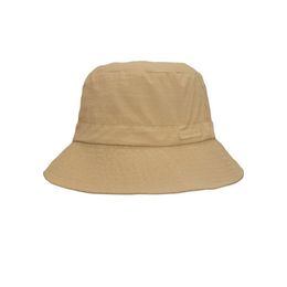 Chillouts Fischerhut mit Labelprägung, beige|braun