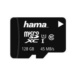 Hama microSDXC 128GB Class 10 UHS-I 45MB/s
