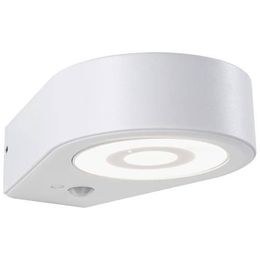 Paulmann Silma 94867 LED-Außenwandleuchte mit Bewegungsmelder LED 5.5 W Weiß