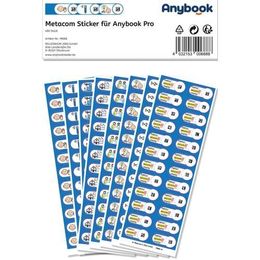 Anybook Sticker-Set Stickerset Metacom für Anybook Pro 480 St.