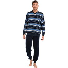 Robson Pyjama Robson Herren Frottee Schlafanzug (2 tlg) Frottee Qualität