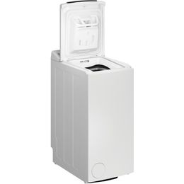 C (A bis G) Bauknecht Waschmaschine Toplader "WMT Eco Shield 6523 C" Waschmaschinen weiß Toplader