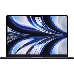 Apple Notebook "13" Macbook Air" Notebooks Gr. 16 GB RAM 256 GB SSD, schwarz (mitternacht) MacBook Air Pro