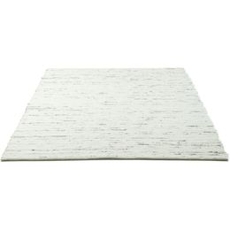 Wollteppich Home Affaire "Greith" Teppiche Gr. B/L: 140 cm x 200 cm, 12 mm, 1 St., beige (natur grau) Schurwollteppiche