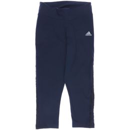Adidas Damen Stoffhose, blau, Gr. 34