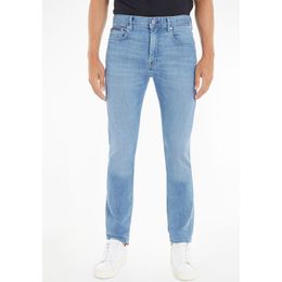5-Pocket-Jeans Tommy Hilfiger "BLEECKER" Gr. 34, Länge 34, blau (emmet indigo) Herren Jeans 5-Pocket-Jeans