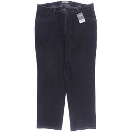 Ulla Popken Damen Jeans, schwarz, Gr. 24