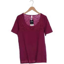 sheego Damen T-Shirt, pink, Gr. 40