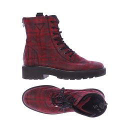 Paul Green Damen Stiefelette, rot, Gr. 6