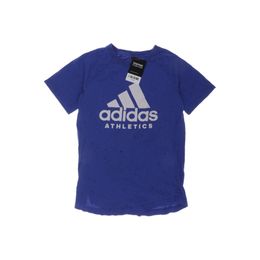Adidas Damen T-Shirt, blau, Gr. 152