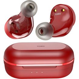 TOZO NC9 Bluetooth 5.3 Mit Hybrid Active Noise Cancellation In-Ear-Kopfhörer (Premium Soundqualität für ein beeindruckendes Musikerlebnis unterwegs.