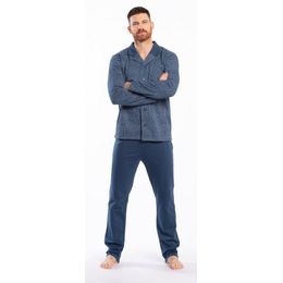 Eskimo Schlafanzug Warmer Herren Schlafanzug (2 tlg) warme Qualität