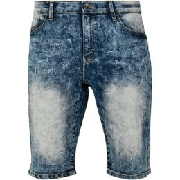Southpole Regular-fit-Jeans Southpole Herren Jeansshorts Basic Denim