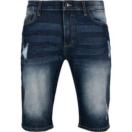 Southpole Regular-fit-Jeans Southpole Herren Jeansshorts Basic Denim