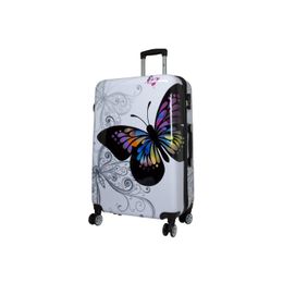 Trendyshop365 Hartschalen-Trolley Butterfly