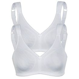 Sassa Mode Sassa Set: Sport-BH 2er Sparpack Sport-BH ohne Bügel SPORTS BRAS (Spar-Set