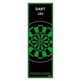 Kingpower Dartmatte Dartmatte Dartteppich Turnier Matte Darts Dart Matte 237 x 80 cm Grün