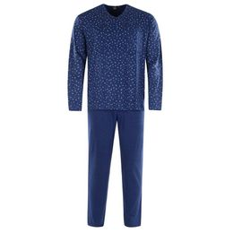 Hajo Pyjama Hajo Herren Schlafanzug Baumwolle