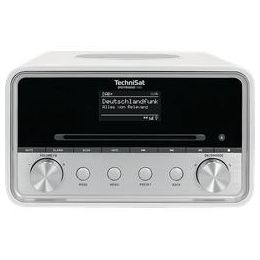 Thule TECHNISAT DIGITRADIO 586 DAB+ Radio, AM, FM, DAB+, Internet Bluetooth, Weiß/Silber