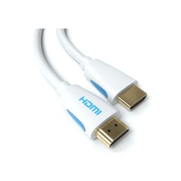 JAMEGA HDMI 2.0 Kabel Weiß High-Speed 3D Ethernet Full HD 4K UHD für PS4 HDMI-Kabel
