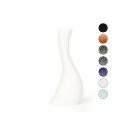 Kreative Feder Dekovase Designer Vase – Dekorative Blumenvase aus Bio-Kunststoff