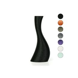 Kreative Feder Dekovase Designer Vase – Dekorative Blumenvase aus Bio-Kunststoff