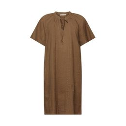 EDC by Esprit Minikleid Kleid aus strukturierter Baumwolle