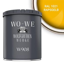 WO-WE Metallschutzlack 4in1 Metalllack Metallfarbe Metallschutzfarbe W908