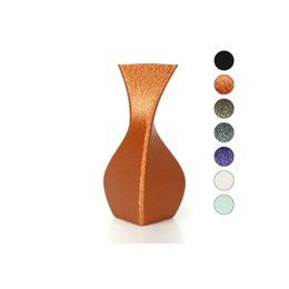 Kreative Feder Dekovase Designer Vase – Dekorative Blumenvase aus Bio-Kunststoff