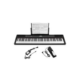 Donner Home-Keyboard Digitalpiano E-Piano 88 Tasten Gewichteten Klavier Tastatur DEP-20 (set