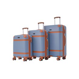 OKWISH Hartschalen-Trolley Handgepäck Koffer Reise Trolley Gepäck