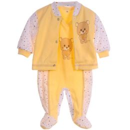 La Bortini Strampler Strampler und Hemdchen Set Baby Anzug 44 50 56