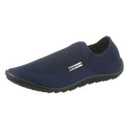Barfußschuh LEGUANO "SCIO" Gr. 44, blau (dunkelblau) Damen Schuhe Barfußschuh Slip ons Bestseller