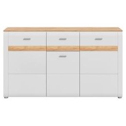 Sideboard Inosign Sideboards Gr. B/H/T: 150cm x 86cm x 43cm,, grau (ashgra/eiche)