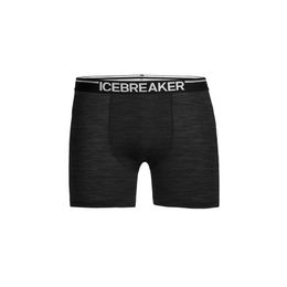 Icebreaker Sportunterhose 'Anatomica' Herren Gr&ouml;&szlig;e L schwarz / schwarzmeliert / wei&szlig;
