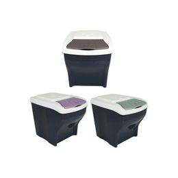 Bischof Mülltrennsystem Abfallsammler Set Poker Modellwahl Abfallbehälter Mülleimer Abfall