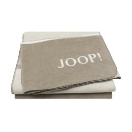 JOOP! Wohndecke J-Vivid - creme - Baumwollmischgewebe - 150 cm - Möbel Kraft
