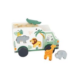 Small Foot - Wooden Shape Sorter Jeep Safari 6dlg