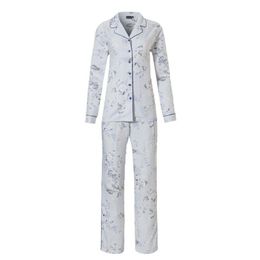 PASTUNETTE Pyjama Damen Schlafanzug geknöpft (2 tlg) Modisches Design
