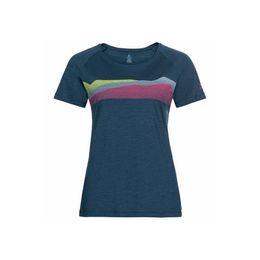 Odlo Trainingspullover Odlo Damen Concord T-Shirt mit Saison-Print 551221