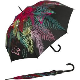 Doppler® Langregenschirm Damen-Regenschirm groß und stabil mit Automatik