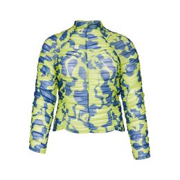 Vero Moda Collab Shirt 'Joann' Damen Gr&ouml;&szlig;e M blau / hellgr&uuml;n