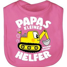 Shirtracer Lätzchen Papas kleiner Helfer I Bagger